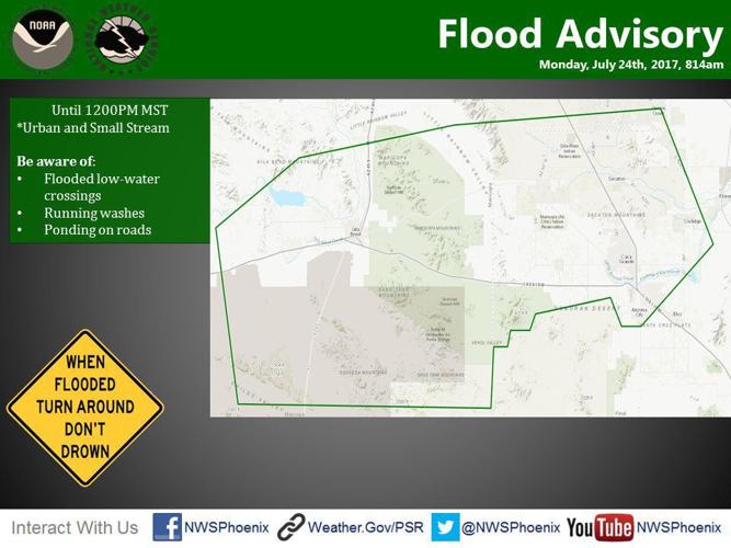 Flooding closes highways around Pinal County | Area News | pinalcentral.com
