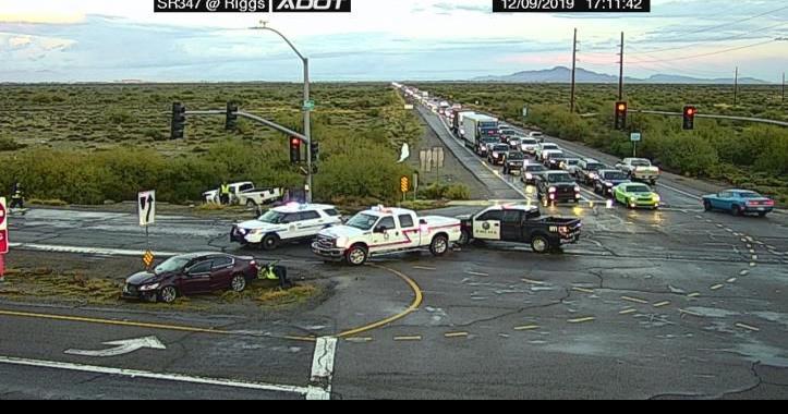 Accident at SR 347 and Riggs Rd closes lanes | News | pinalcentral.com