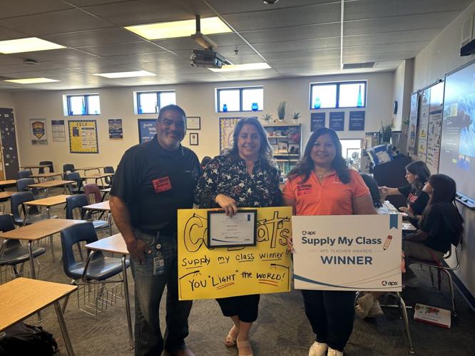 Coolidge High School teacher wins APS classroom funds award | Education | pinalcentral.com
