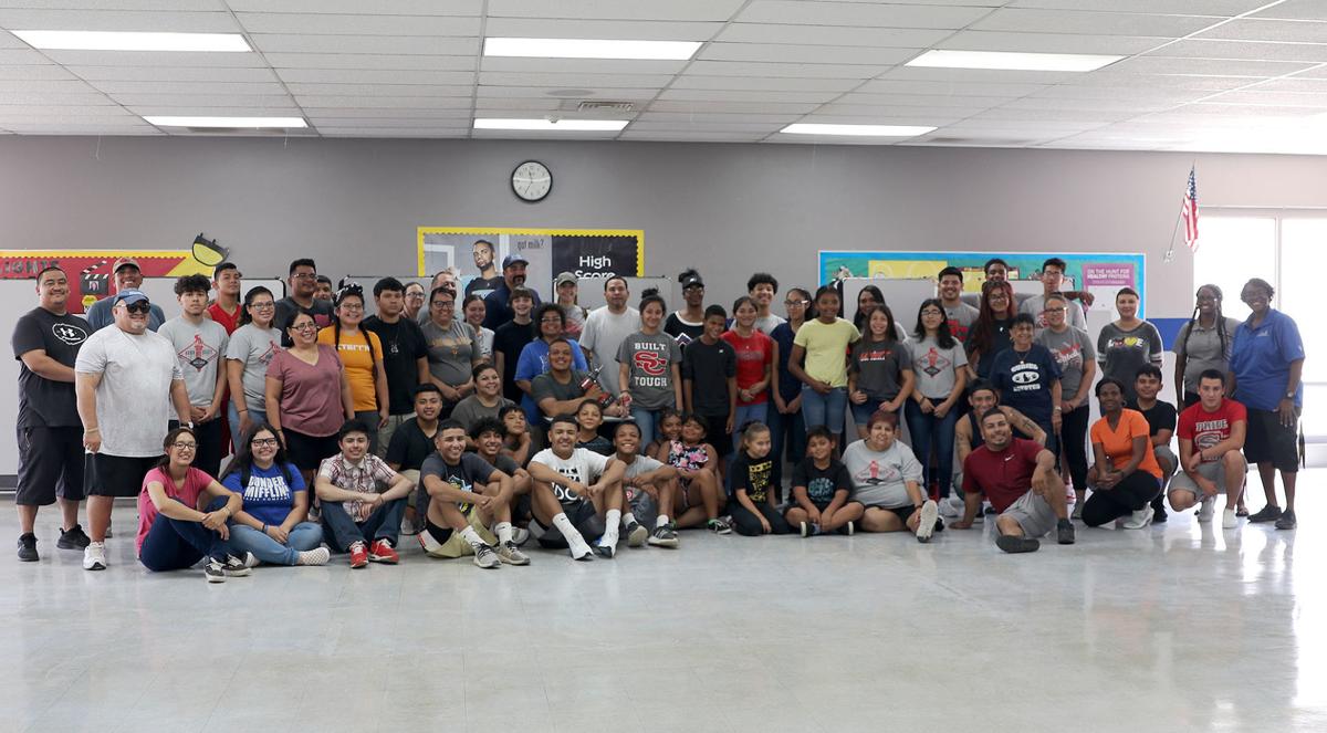 Community comes together to install new Curiel Primary furniture ...