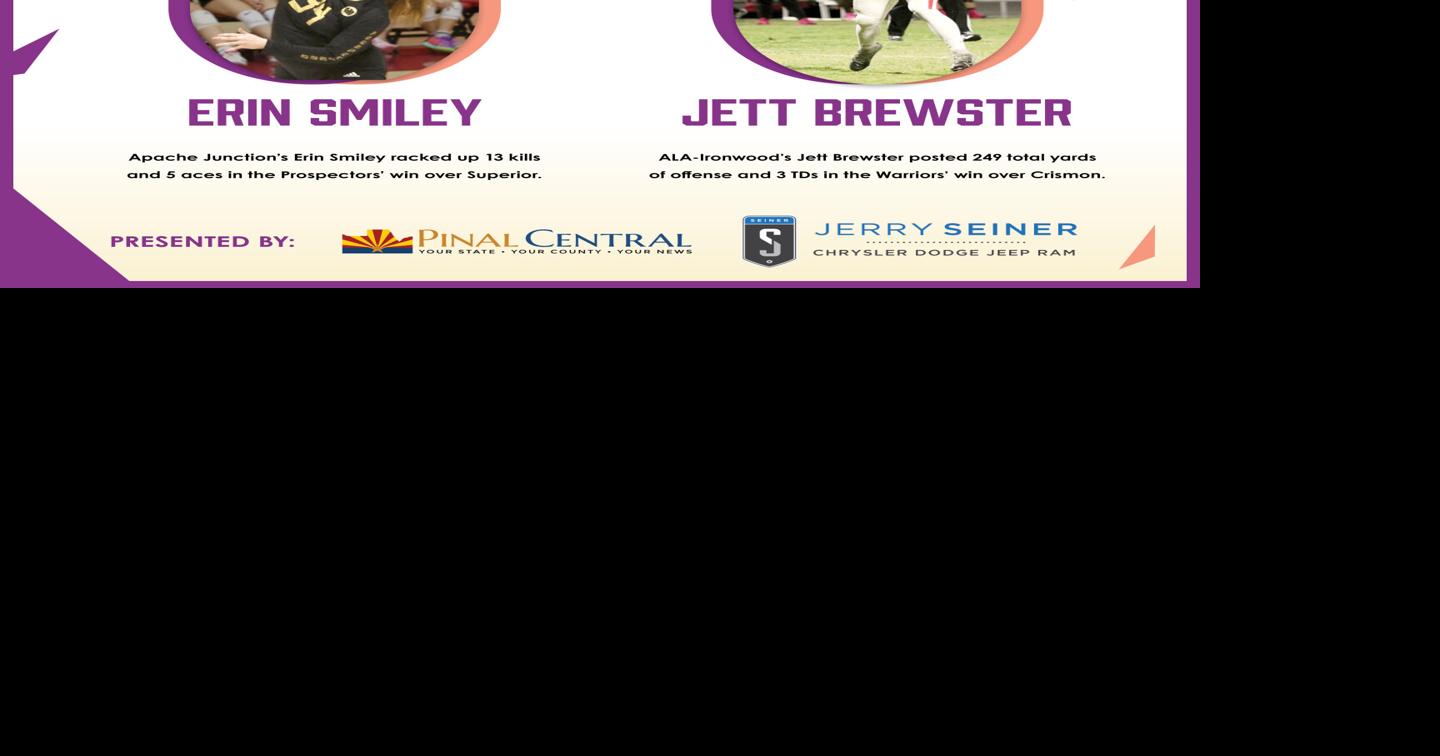 Erin Smiley & Jett Brewster, 10/10/24 | Pinal Prep Performer Of The ...
