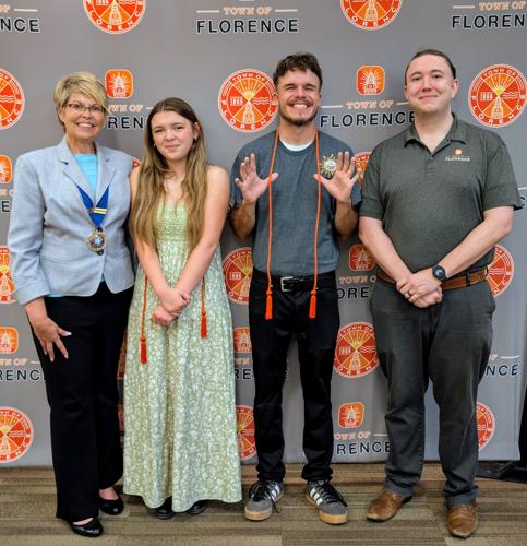 Florence council honors military enlistees, Teen Council's graduating ...