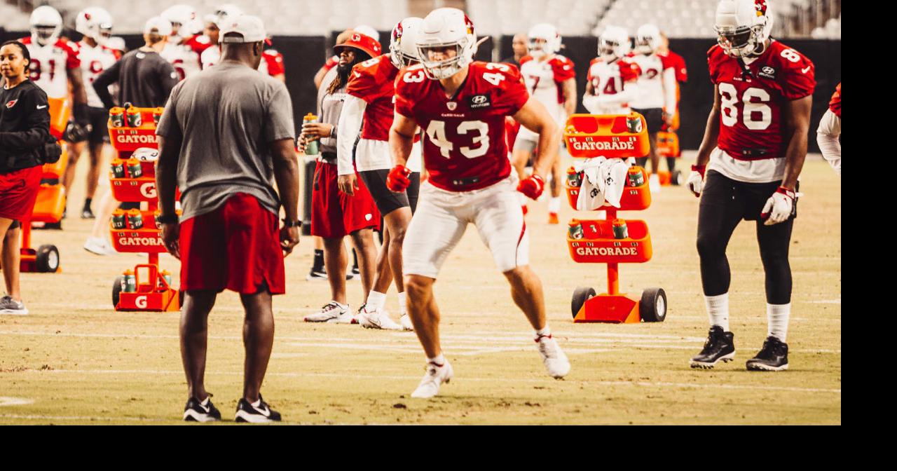 Cardinals Aussie tight end learning pro game and American lifestyle ...