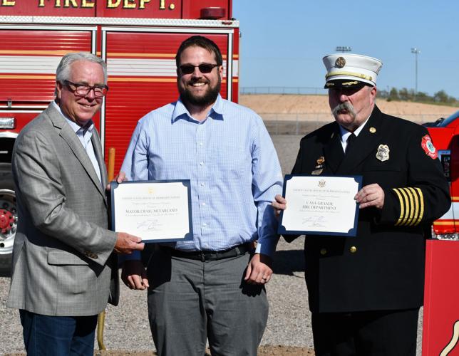 First shovel of soil turned over for new CG fire station | Area News ...