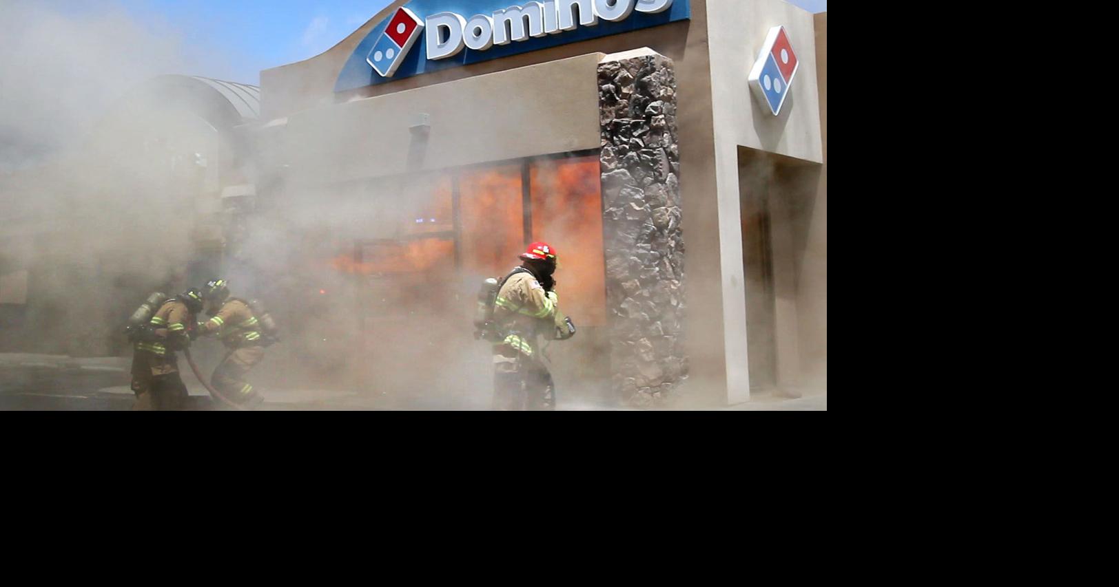 Video: Blaze engulfs CG Domino's | Casa Grande Area News | pinalcentral.com