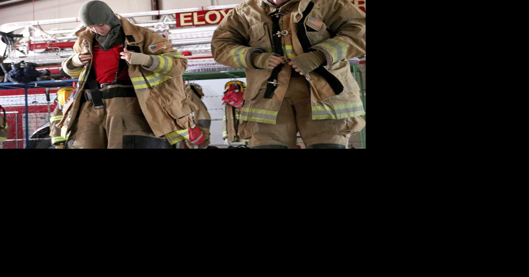 Teen Explorers get hands-on experience with Eloy Fire | News ...