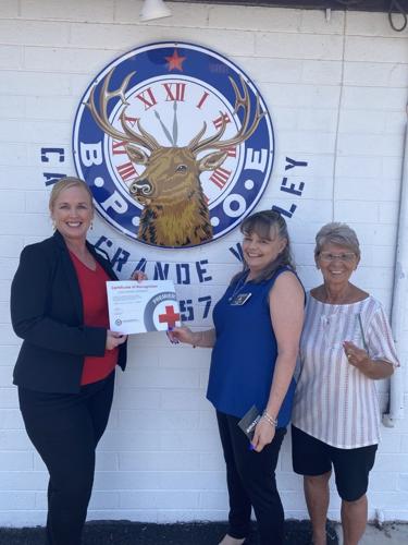 Elks earn certificate for blood collection efforts | Area News ...