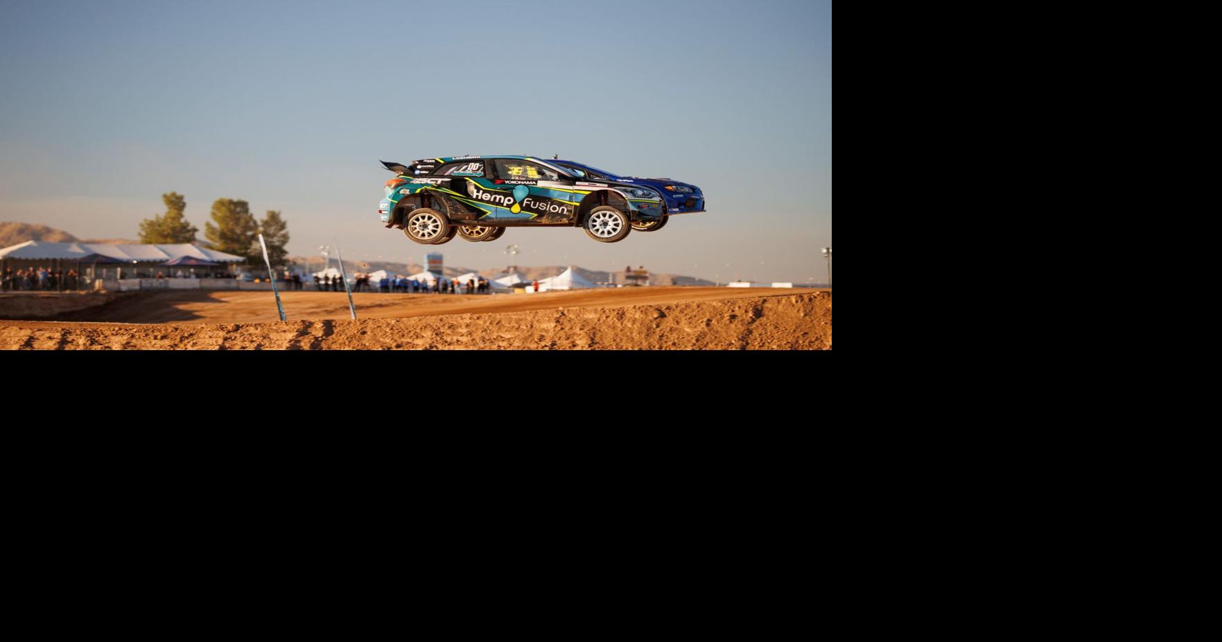 Cars 'jump and fly’ during Nitro Rallycross debut at Wild Horse Pass ...