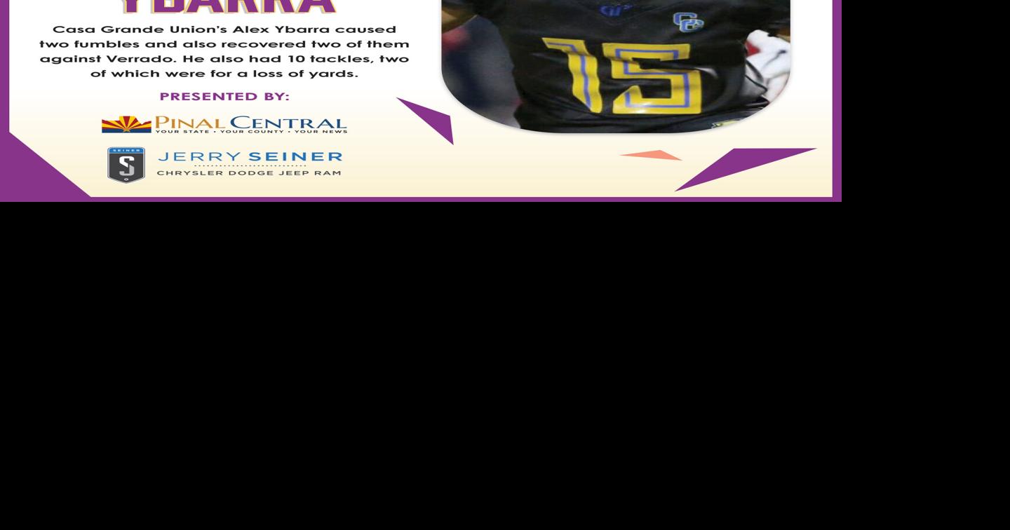 Alex Ybarra, 11/17/22 | Pinal Prep Performer Of The Week | pinalcentral.com