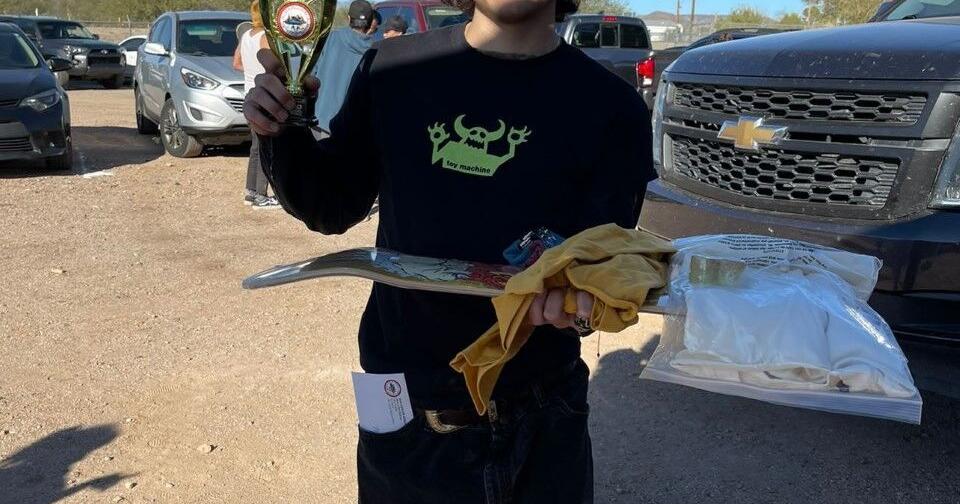 CG teen captures 3rd at skate competition | Casa Grande Area News ...