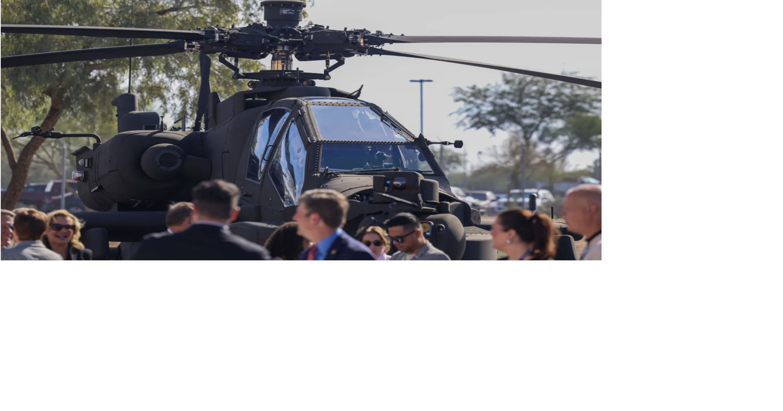 Apache helicopter 50th birthday brings AZ lawmakers together – for now ...