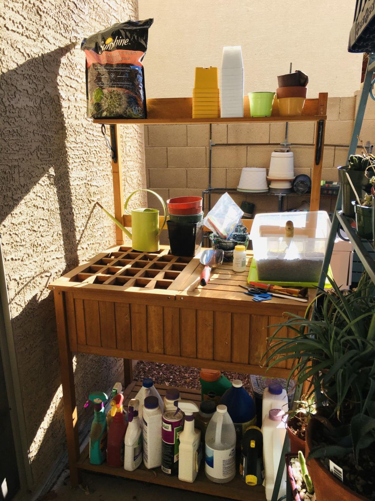 Gibson: Setting up a container garden workstation helpful | Home And ...
