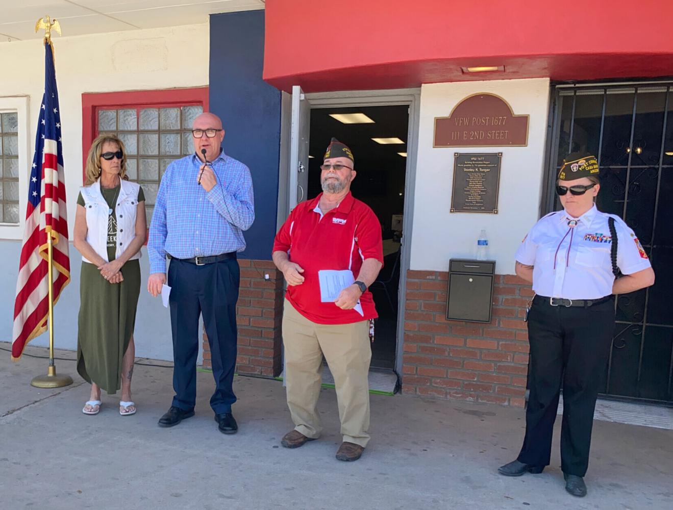 CoreCivic gives VFW $10,000 in memory of warden | Area News ...