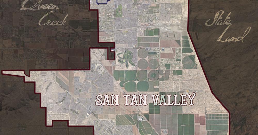 Queen Creek officials say proposed San Tan Valley incorporation map ...