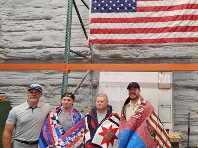 Cotton Patchers quilt club honors 3 veterans | News | pinalcentral.com