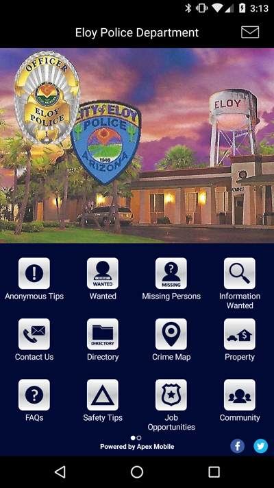 Eloy PD launches app | News | pinalcentral.com
