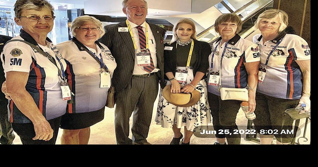 Quarry Lions attend international convention | Hinckley ...