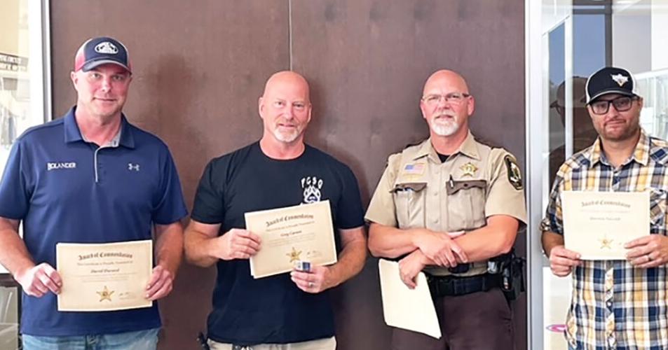 Pine County Sheriff recognizes citizens for their actions | News ...