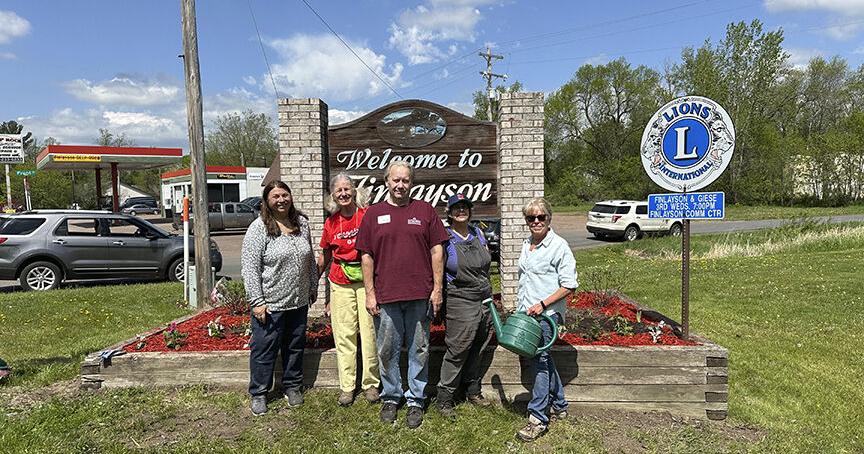 Finlayson flowers planted | News | pinecountynews.com