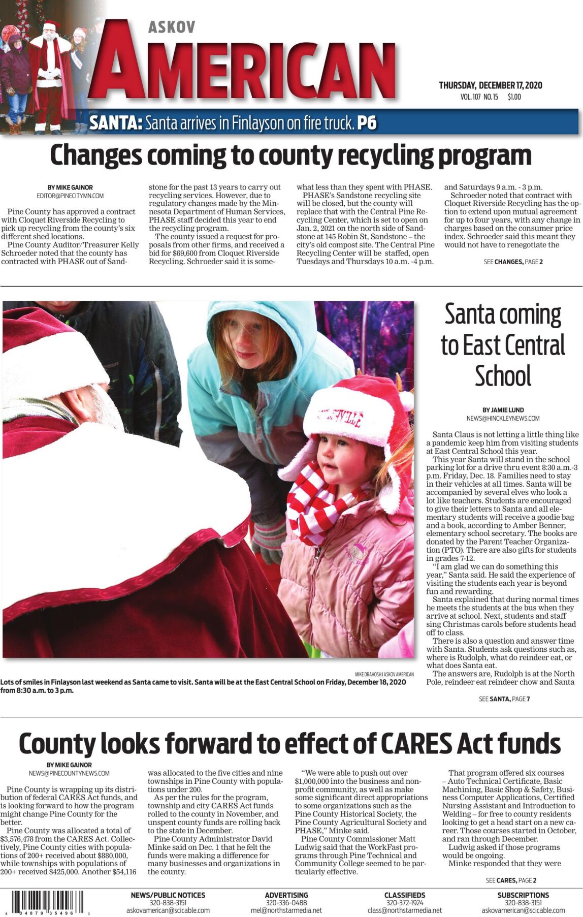 12.17.20 Askov American e-edition | Eedition | pinecountynews.com