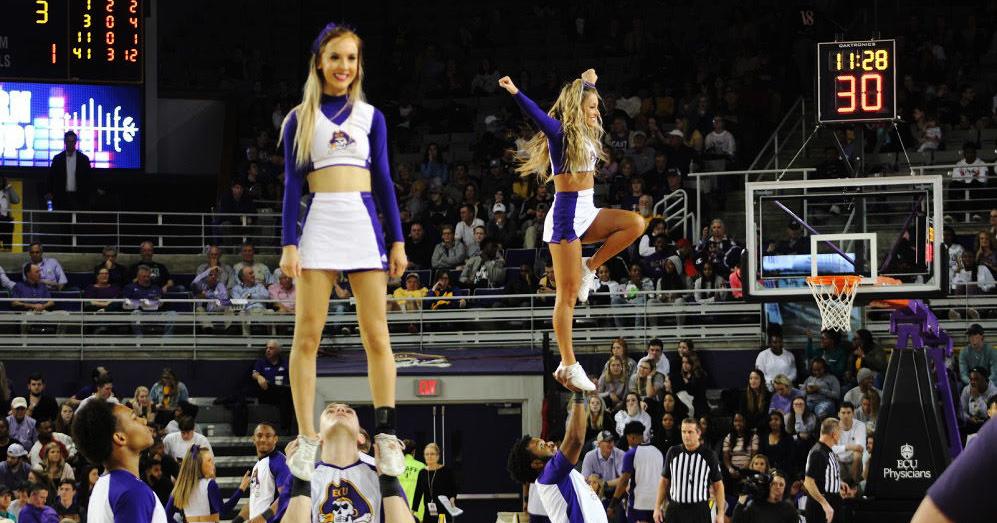 ECU cheerleading is more than just pom poms | Sports | piratemedia1.com