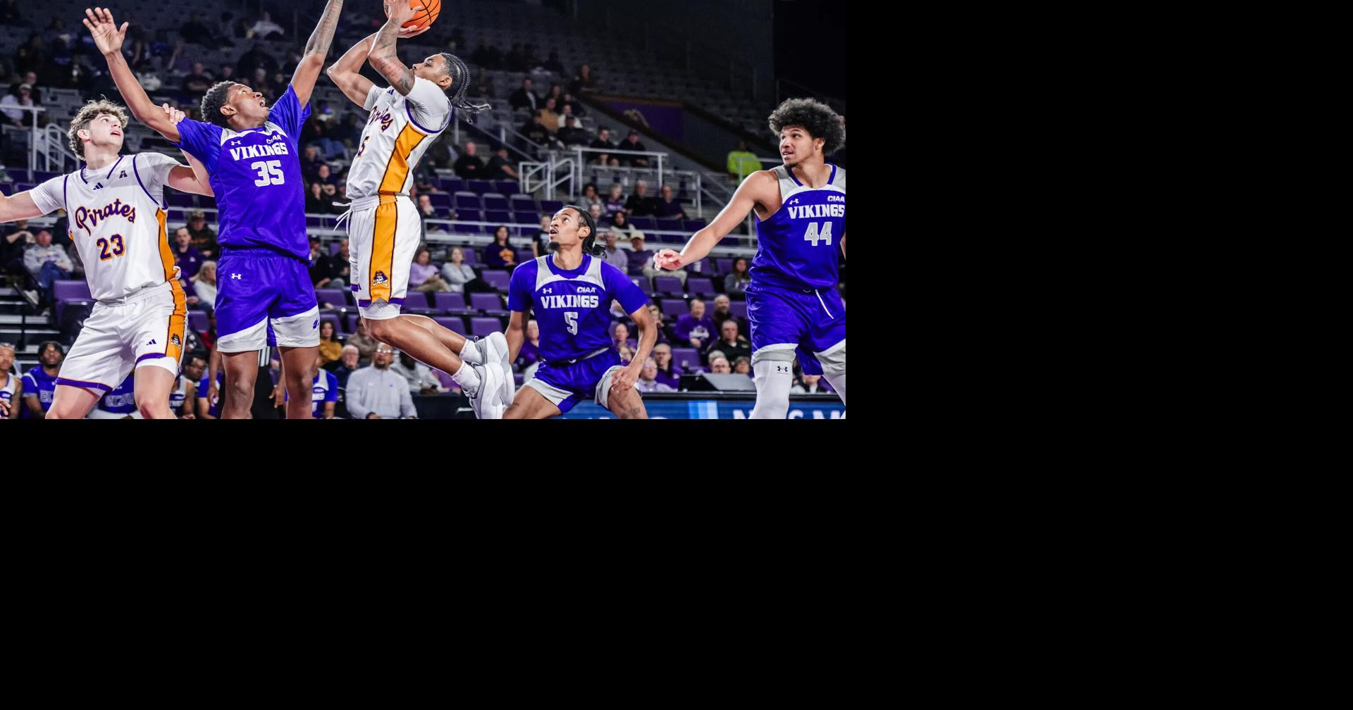 ECU edges out Elizabeth City State 71-70 | The East Carolinian | piratemedia1.com