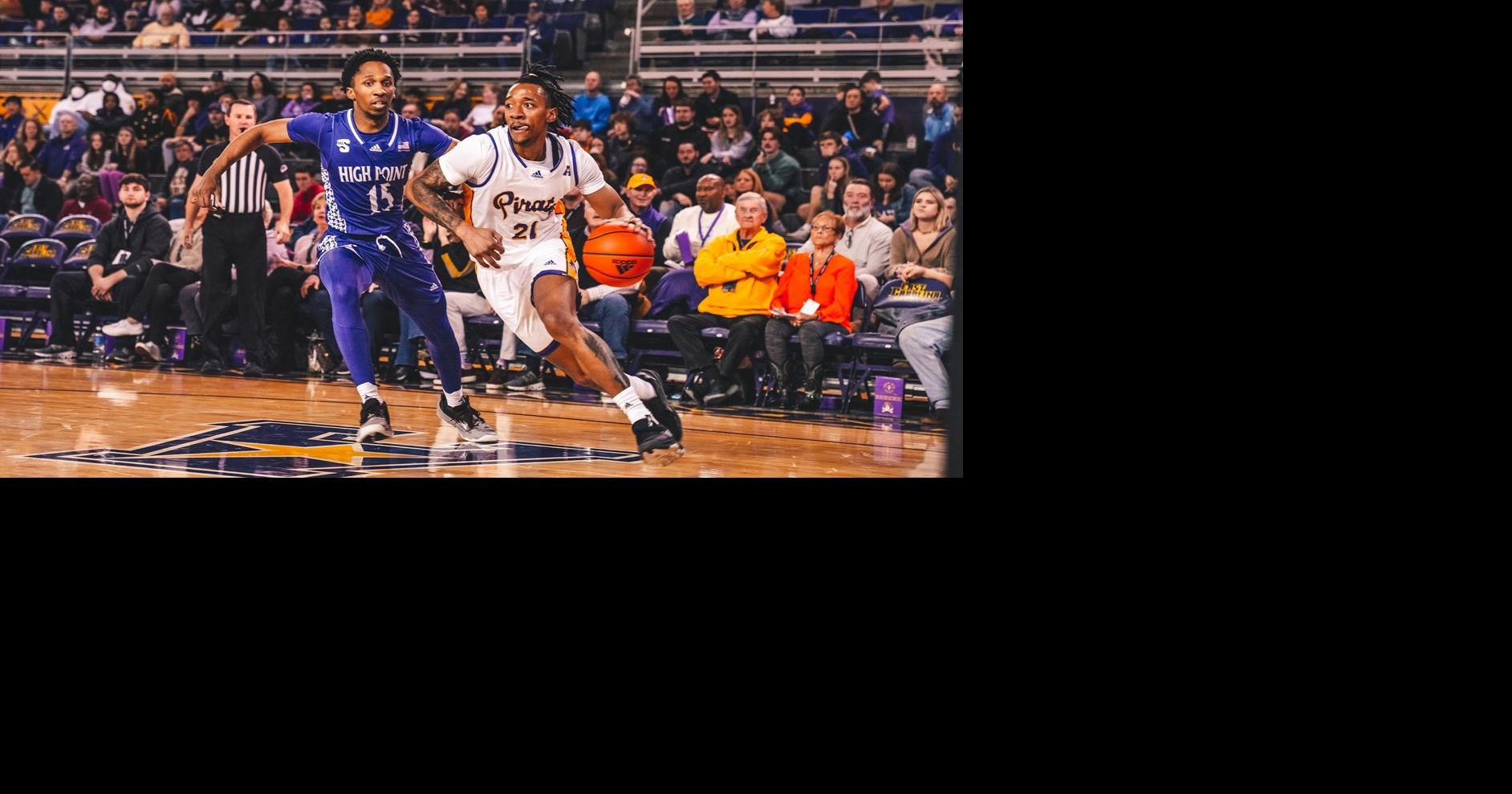 ECU men’s basketball secures their first conference win | ECU Sports ...