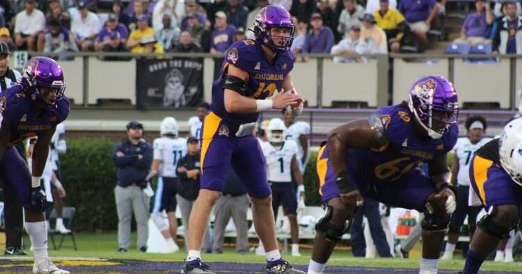 ECU’s Ahlers named Player of the Game in the 2023 Hula Bowl | The East ...