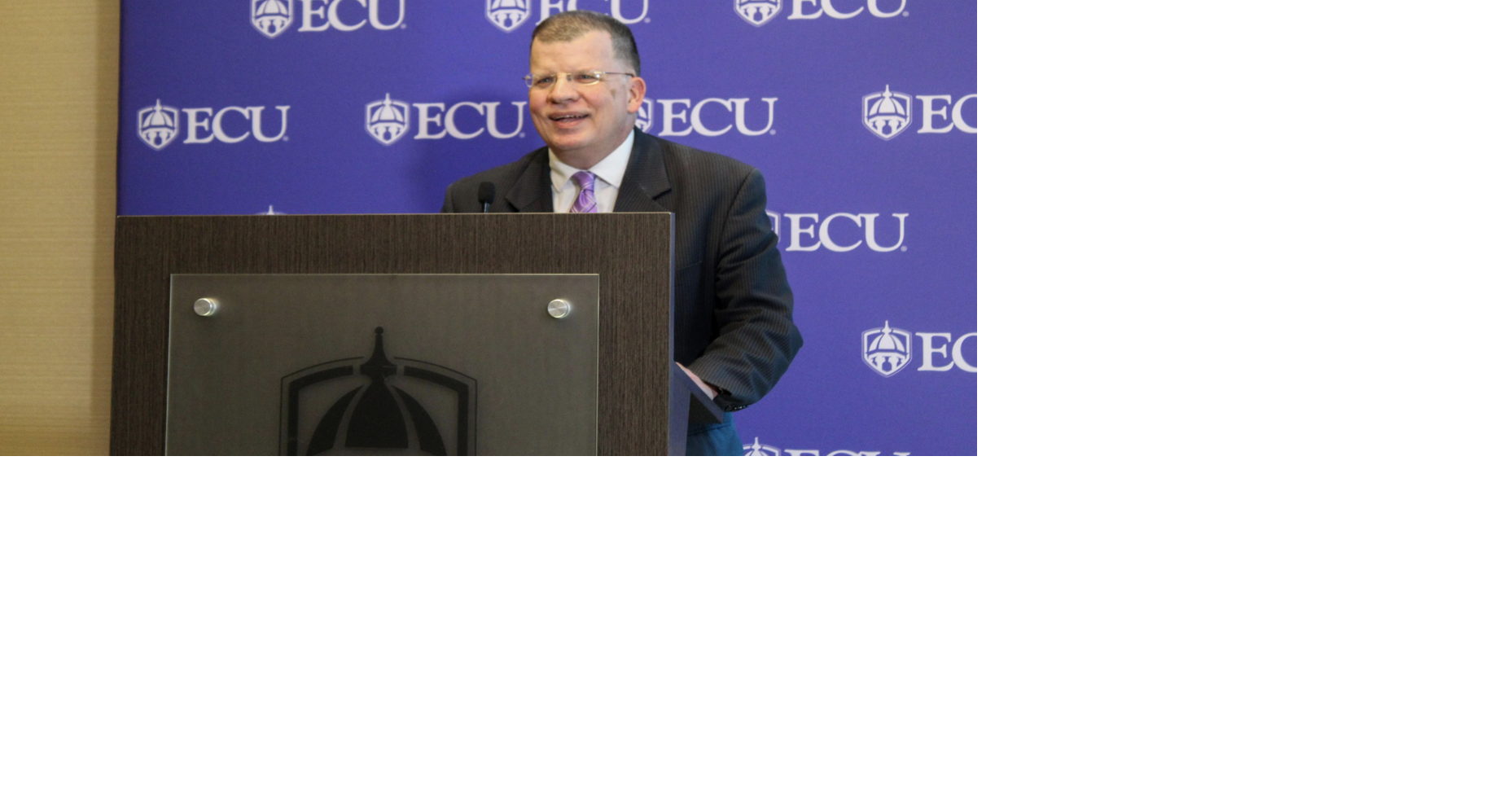 ECU interim chancellor announced | News | piratemedia1.com