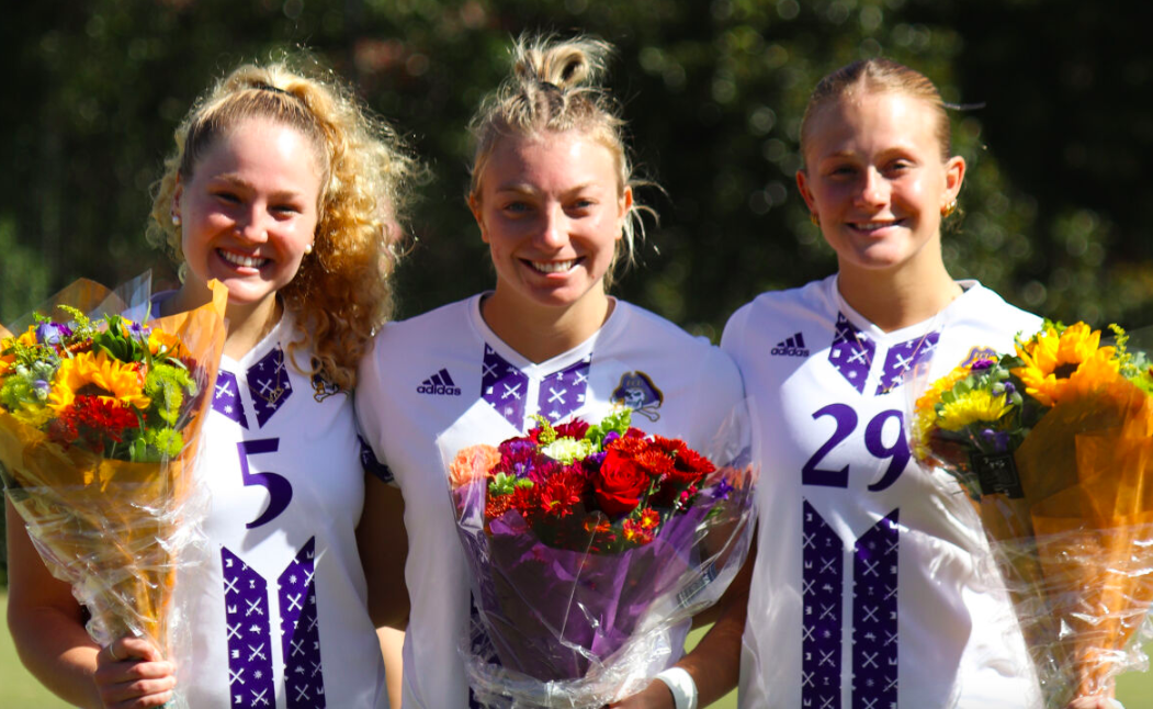 ECU women's soccer celebrates senior day | The East Carolinian ...