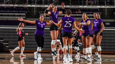 ECU volleyball's battle for first place continues against Tulsa | The ...