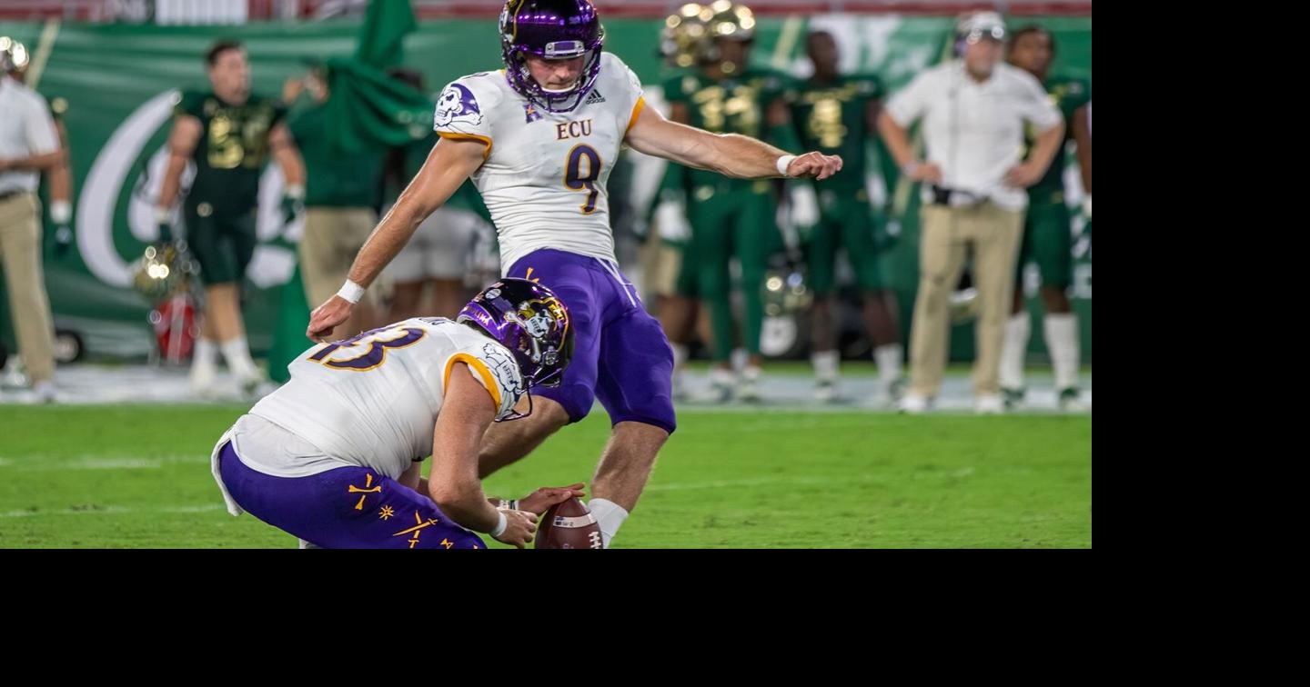 Jake Verity becomes all-time leading ECU football scorer | The East ...