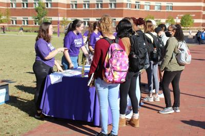 Pledge Purple advocates against power-based violence | The East ...