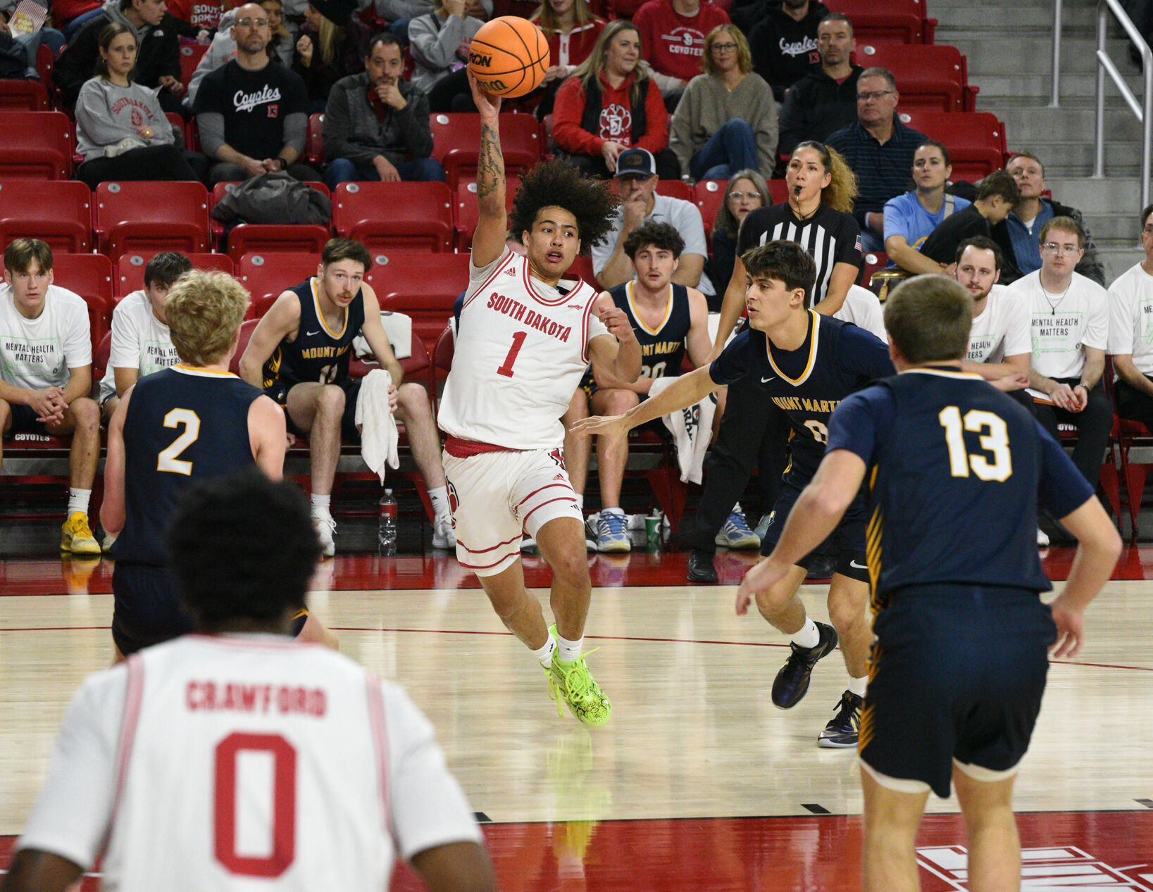 Basketball: Coyotes Top Lancers In Mental Health Awareness Game ...