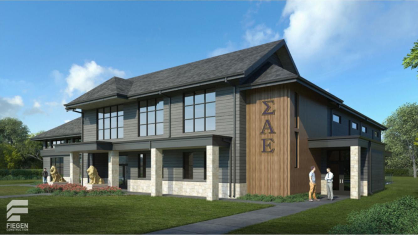 New Sigma Alpha Epsilon Fraternity House Under Construction | Local ...