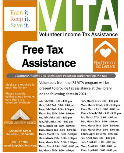 Volunteers Will Offer Free Income Tax Assistance At Library | Local ...