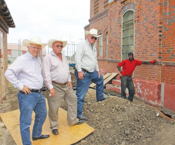 Foundation and structural work completed at old jail in Jourdanton ...