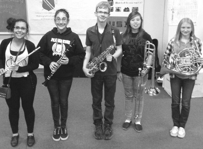 PJHS Band members honored | Schools | pleasantonexpress.com