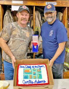 POTEET FIRE CHIEF HONORED | News | pleasantonexpress.com