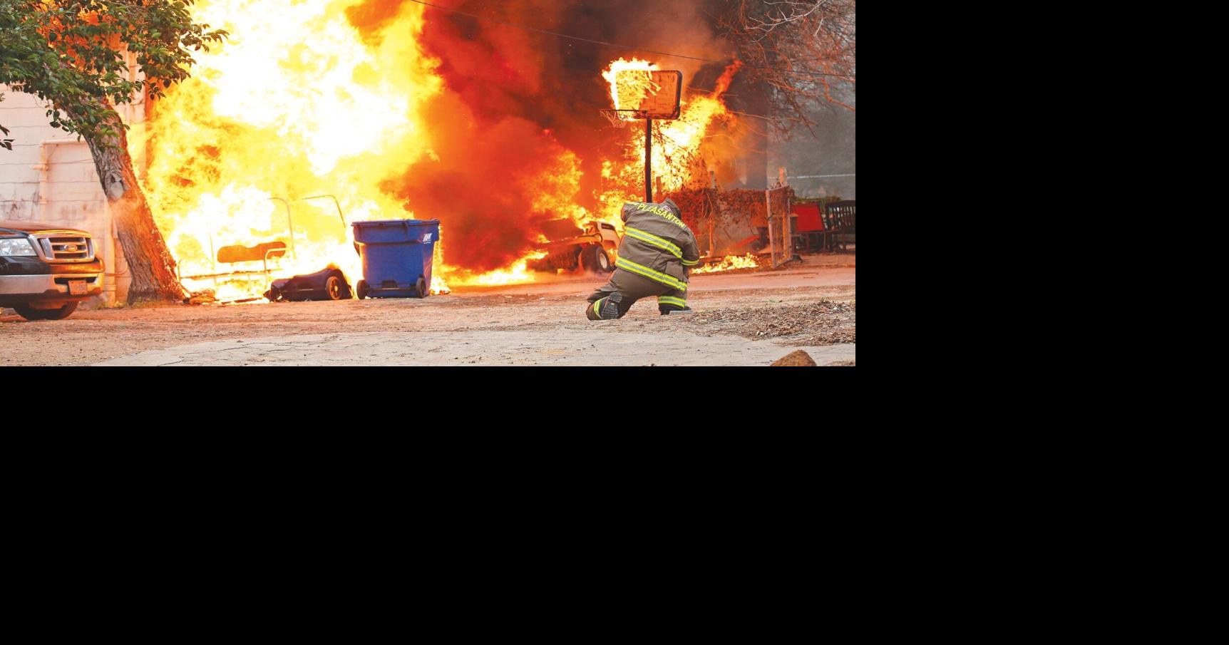 5 alarm structure fire on Main Street | News | pleasantonexpress.com