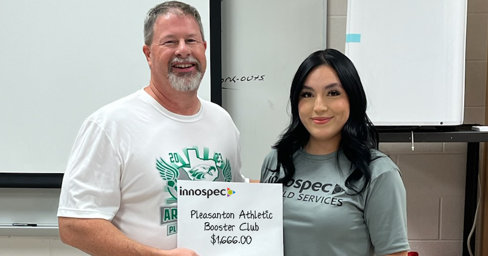 Innospec Donation to PABC | Schools | pleasantonexpress.com