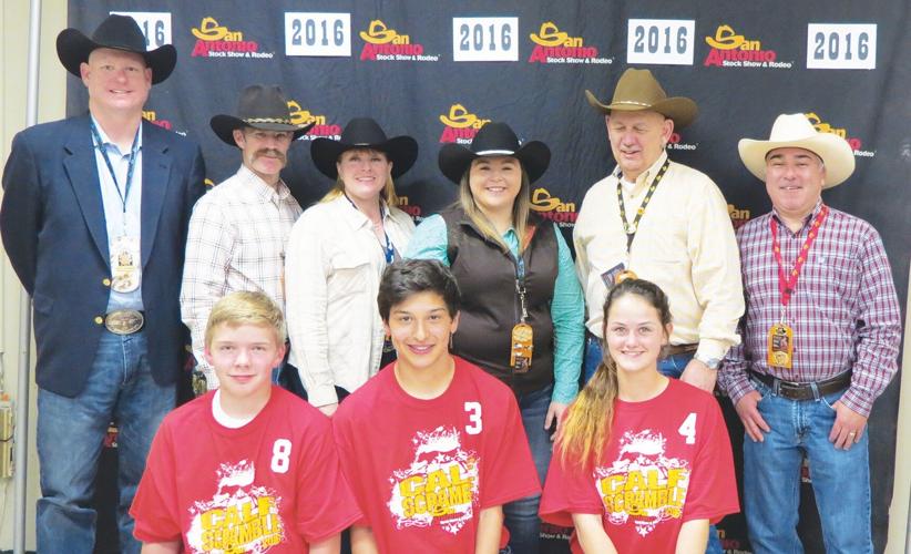 Atascosa County 4-Hers win Calf Scramble at San Antonio Stock Show ...