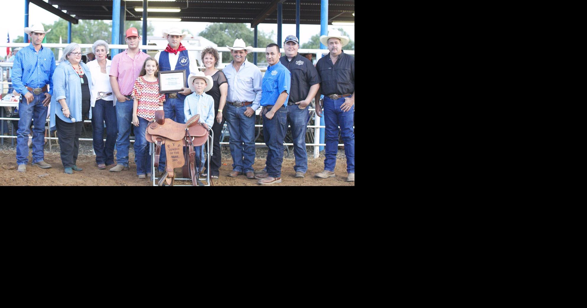 Colby Mangum honored as top cowboy at PYF rodeo | News ...