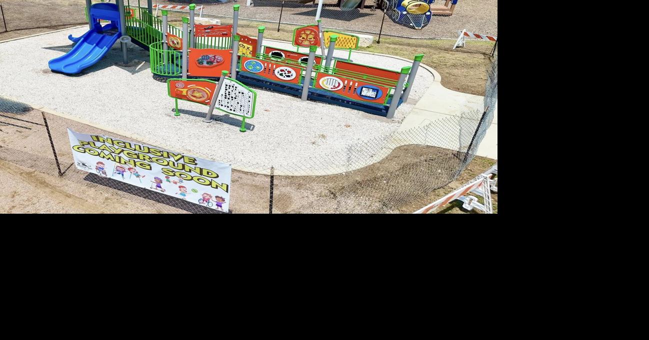 River Park's new inclusive playground near finish line | News ...