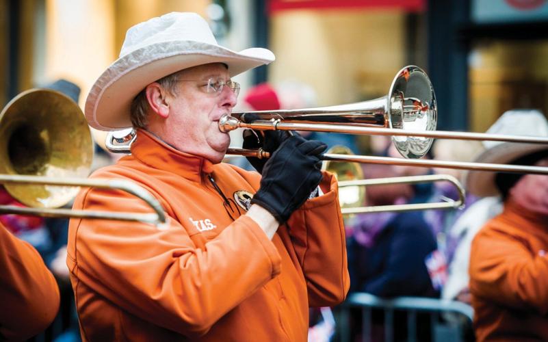 Former Eagle and UT band members march in London parade | Life ...