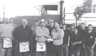 Masons donate to JVFD | News | pleasantonexpress.com