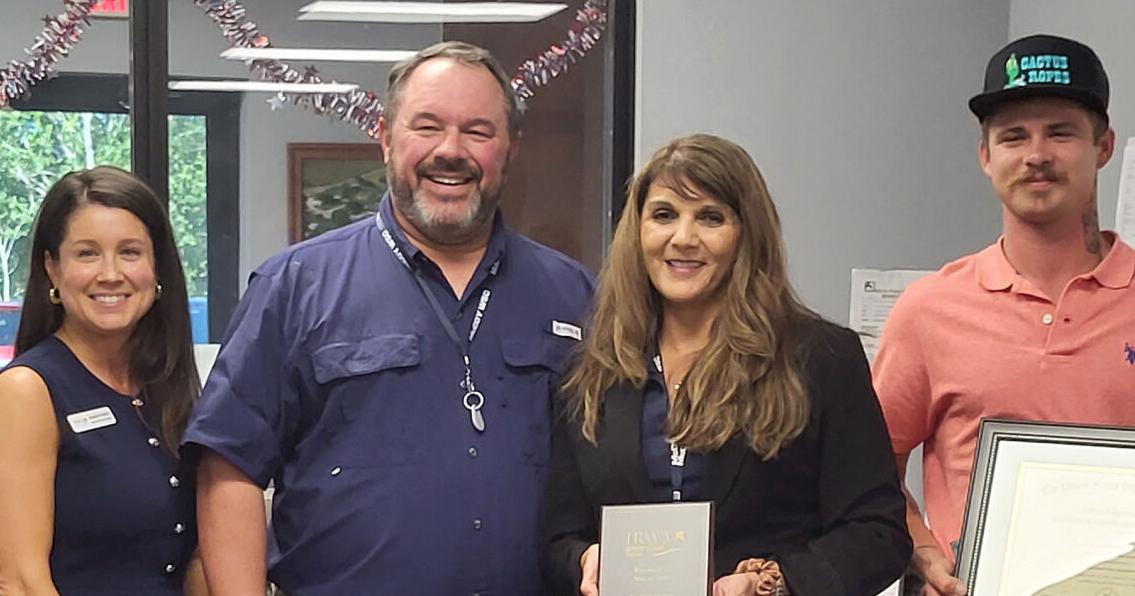 McCoy WSC employee recognized | News | pleasantonexpress.com