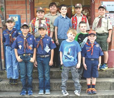 Cub scout pack 194 visits Express | News | pleasantonexpress.com