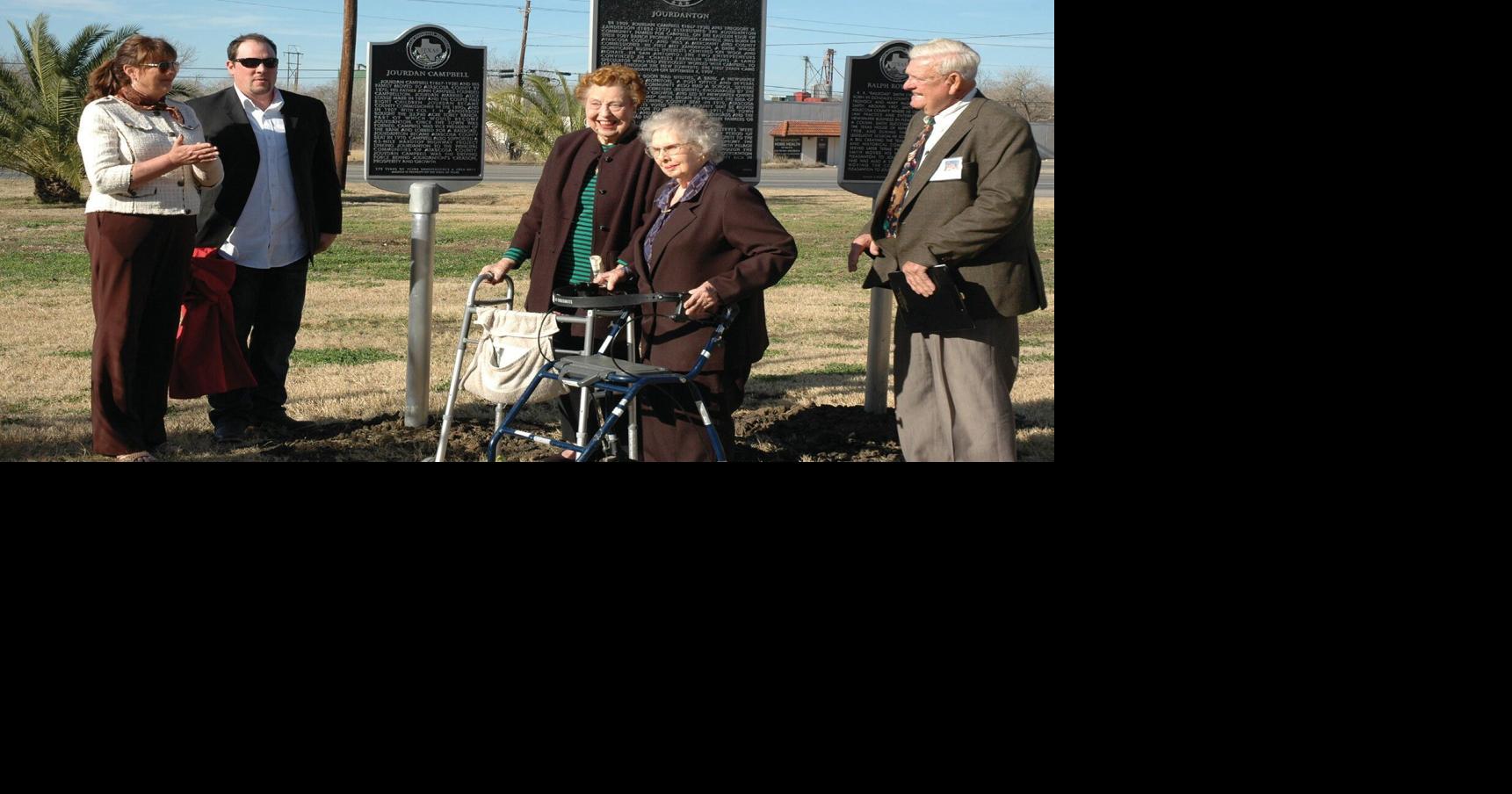 Historical marker dedicated | News | pleasantonexpress.com