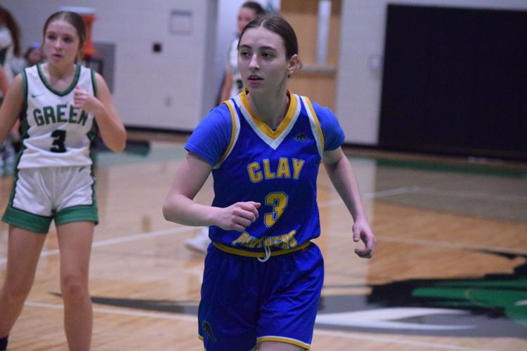 Green girls overcome early 11-point deficit to defeat Clay, 73-41 ...